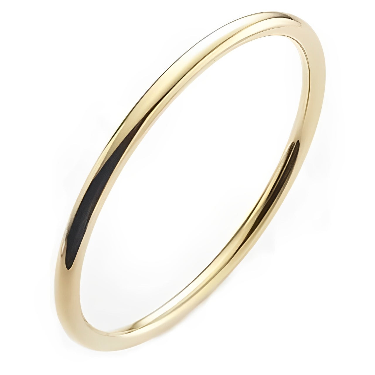 Solid 9ct Gold Round Bangles for Women for sale | Newbury's