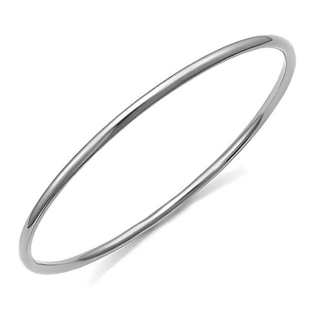 Solid 18ct Gold Round Bangles for Women for sale | Newbury's