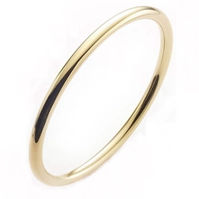Solid 18ct Gold Round Bangles for Women for sale | Newbury's