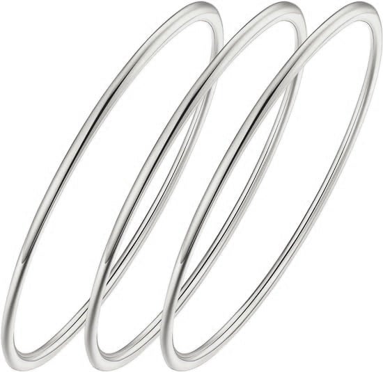 Solid 18ct Gold Round Bangles for Women for sale | Newbury's