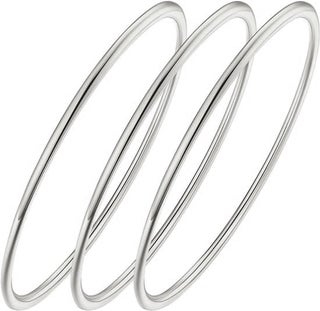 Solid 18ct Gold Round Bangles for Women for sale | Newbury's