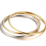 Solid 18ct Gold Round Bangles for Women for sale | Newbury's
